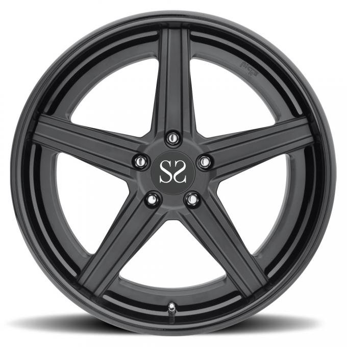 Gloss Black 120.65mm PCD 19 inch alloy rims For Lexus IS 5x114.3 Forged ...