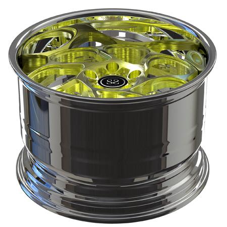 Staggered 18x10 18x12 Deep Dish Forged Wheels Nissan 240sx Custom