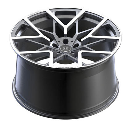 Staggered 21X9 21x11 Machined Grey Monoblock Forged Rims For BMW X5 F15 ...