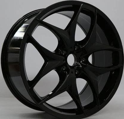 Gun Metal 22inch Car Rims Wiht 5x120 PCD For BMW X5 X6/Gloss Black ...