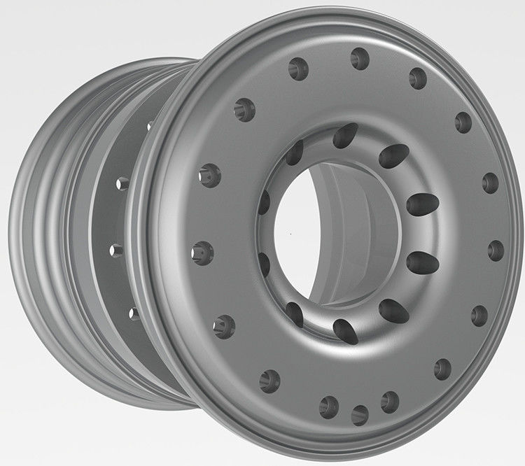 19.5x8.25 2- piece Forged Alloy Armoured Wheels For Army / 2 piece ...