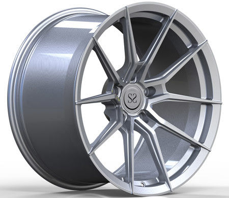 1-Piece Matte Silver 20inch Alloy Rims For Porsche 911 Car Wheels ...