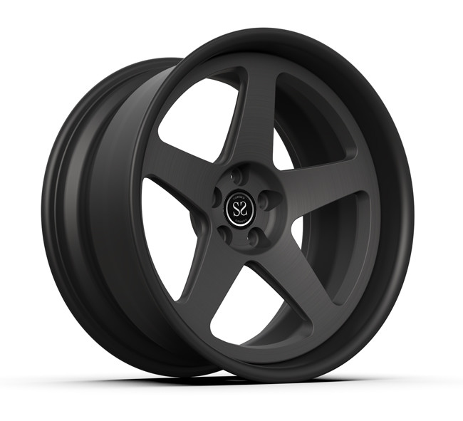 Custom Forged 2 Piece Subaru Legacy Wheel 18inch 18x9 Graphite Black Rims