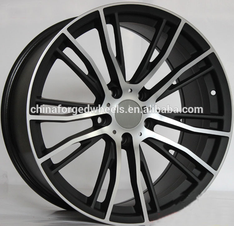 Gloss Black Replica Car Rims With 5x120 PCD For BMW X6/ Colour ...