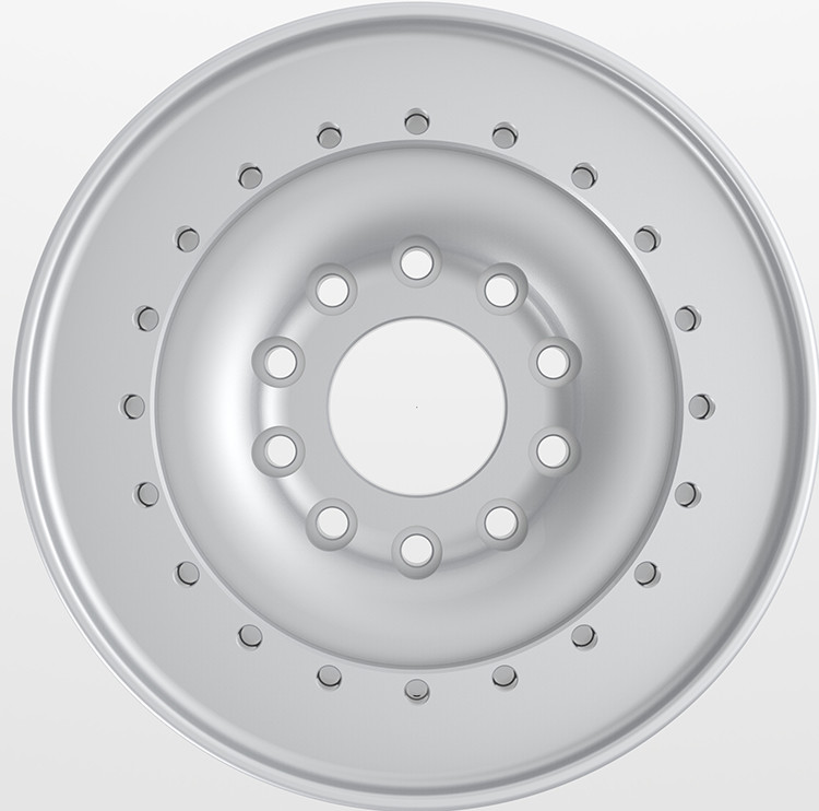 10Jx20inch Black Silver Super Duty Military Wheel Rim / 5500LBS Load ...