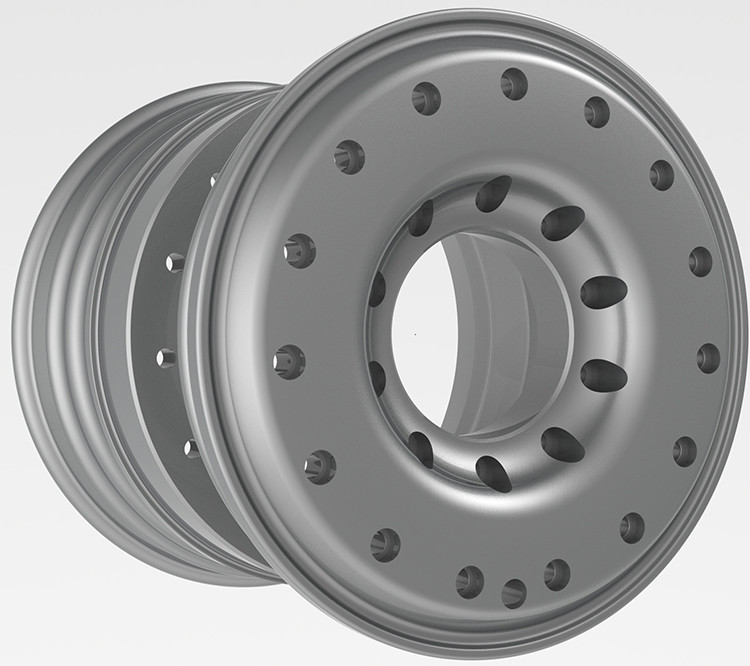 20 x 11 Military Vehicle Wheel Rim Forged Alloy 2 Piece Armored Vehicle ...