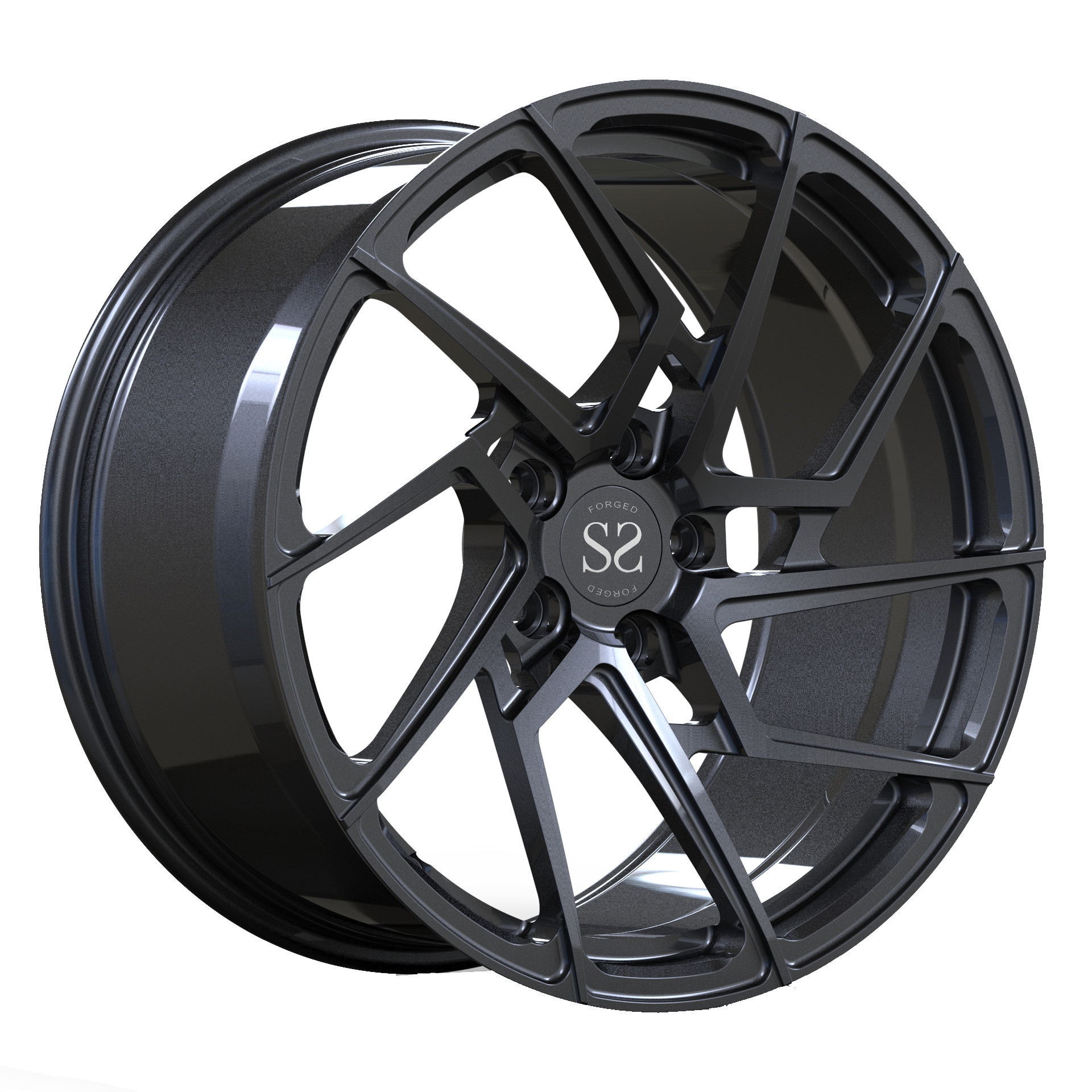 For M3 1 Piece Forged Monoblock Black Car Wheels Alloy Custom ...