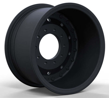 20 Inch F550 1 Piece Wheel Rims Matte Black Heavy Duty Truck Special ...