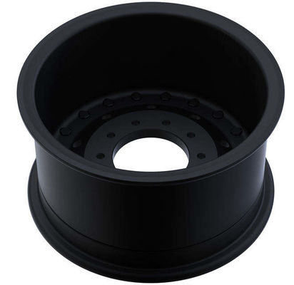 20 Inch F550 1 Piece Wheel Rims Matte Black Heavy Duty Truck Special ...