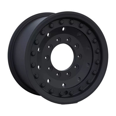 20 Inch F550 1 Piece Wheel Rims Matte Black Heavy Duty Truck Special ...