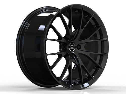 Matte Black Forged 1 Piece Car Rims Wheel For Mazda Monoblock 18 19 20 ...