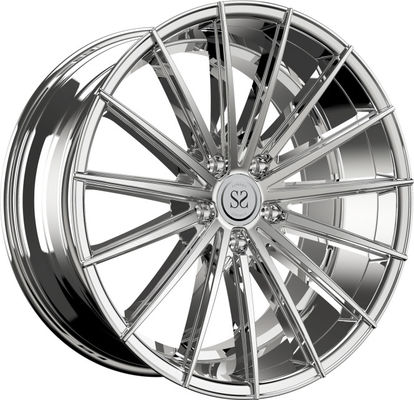 22 inch modified one piece forged deep dish alloy polished rims wheel 5x130